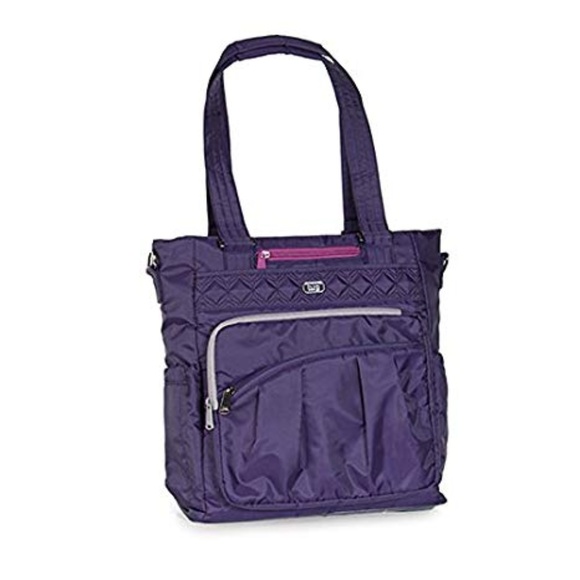 lug | Bags | Lug Ace Tote Concord Purple With Gray Accent | Poshmark